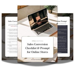 Conversion Checklist & AI Prompt For eCommerce & Online Stores